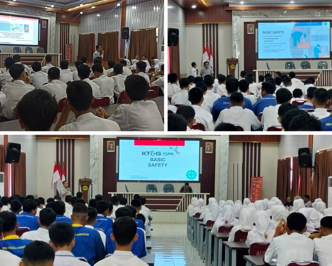 Kegiatan Guru Tamu PT. Trisakti Purwosari Makmur KT&G di SMKN 1 Purwosari | SMK Negeri 1 Purwosari